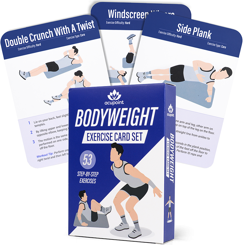 Workout Cards & Exercise Cards – AcupointUSA